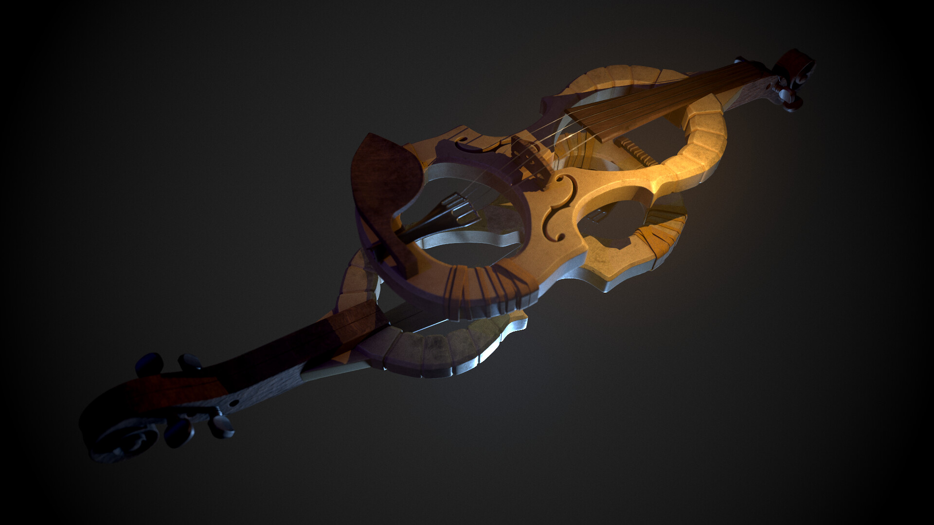 ArtStation - Bone Violin