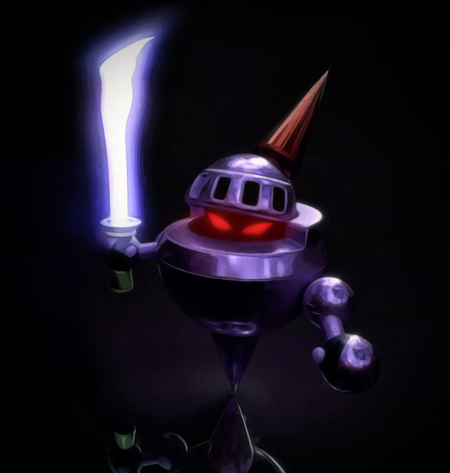 ArtStation - Megaman Battle Network Swordie Fan Art