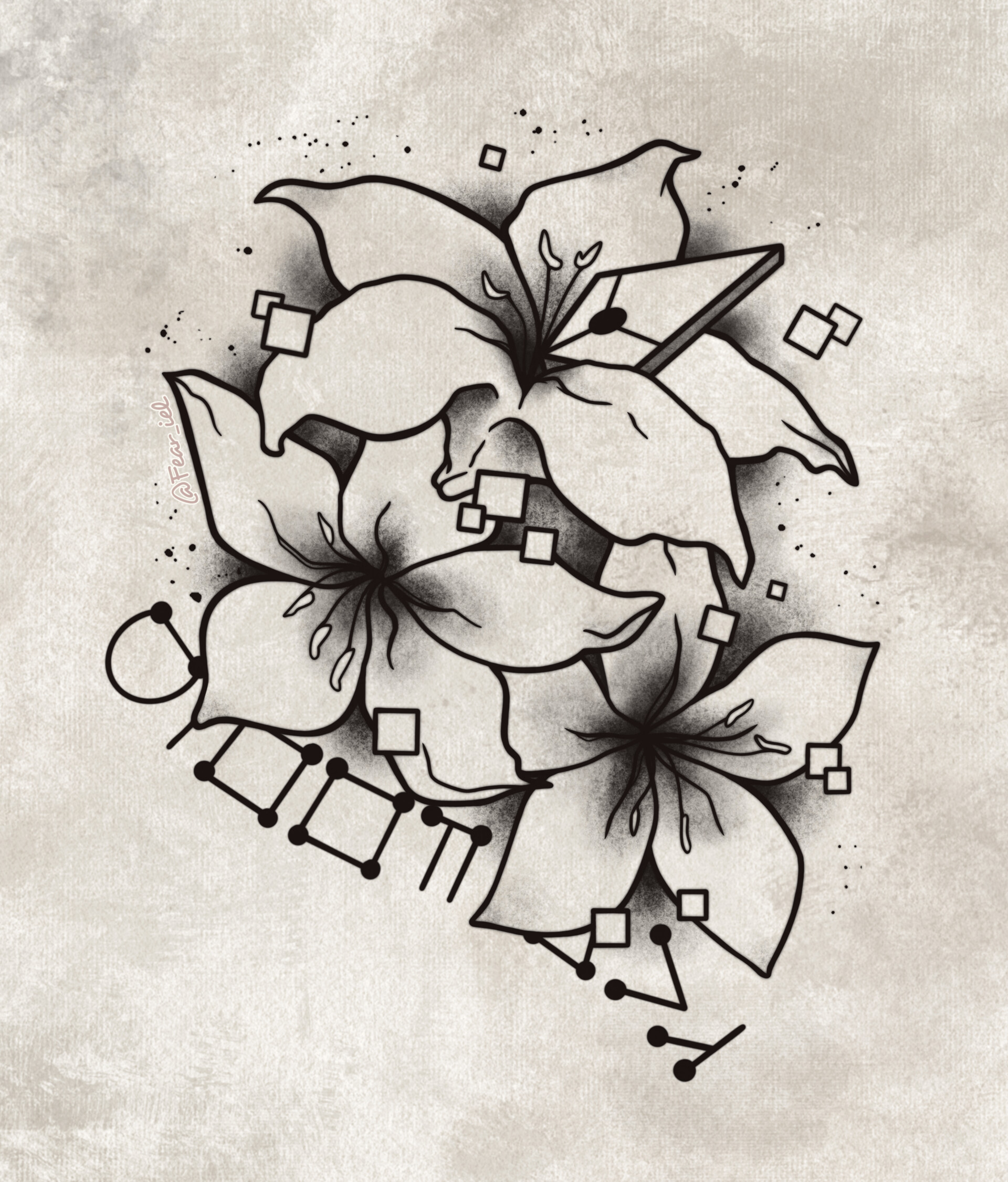 ArtStation - Commission - Tattoo / NieR