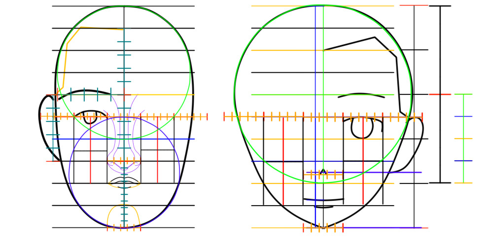 ArtStation - Mathematically correct proportions.