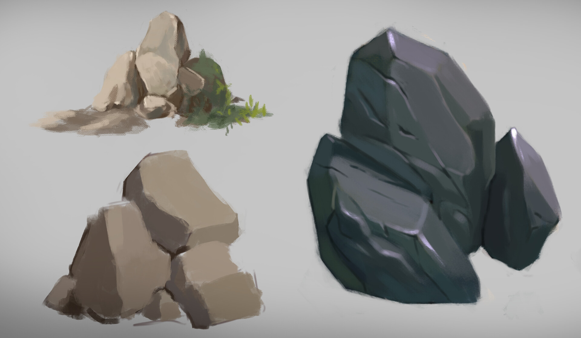 ArtStation - Rocks and Boulders