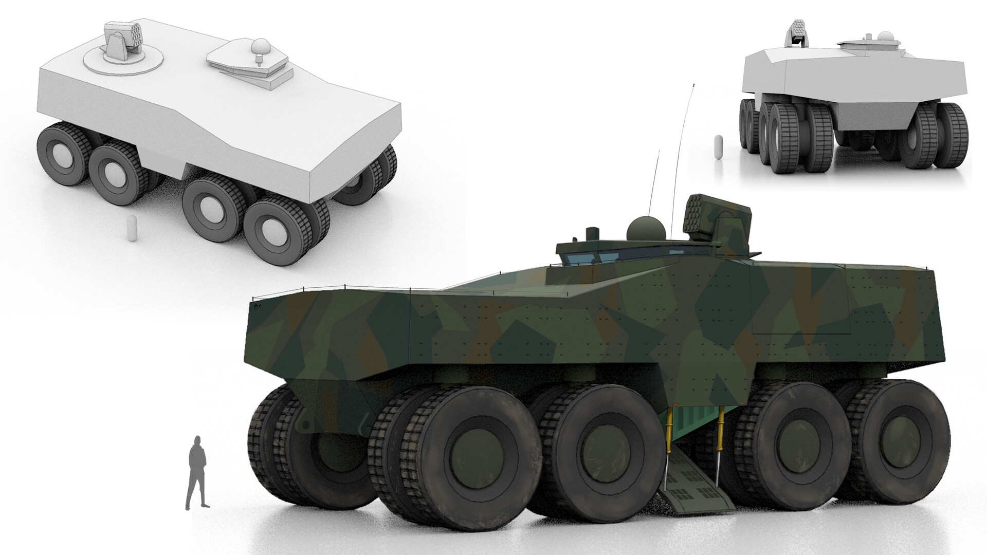 ArtStation - Infantry Support Vehicle