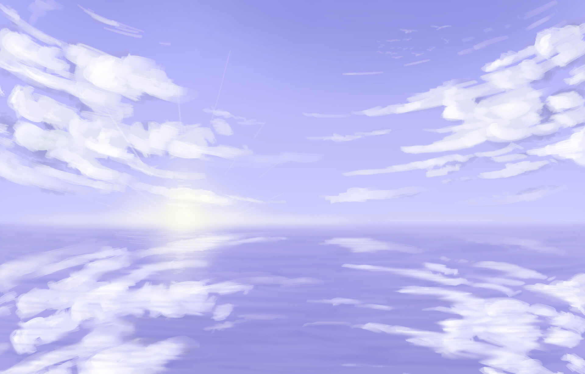 Daniel Whyatt - Perspective Clouds over Low Sun City