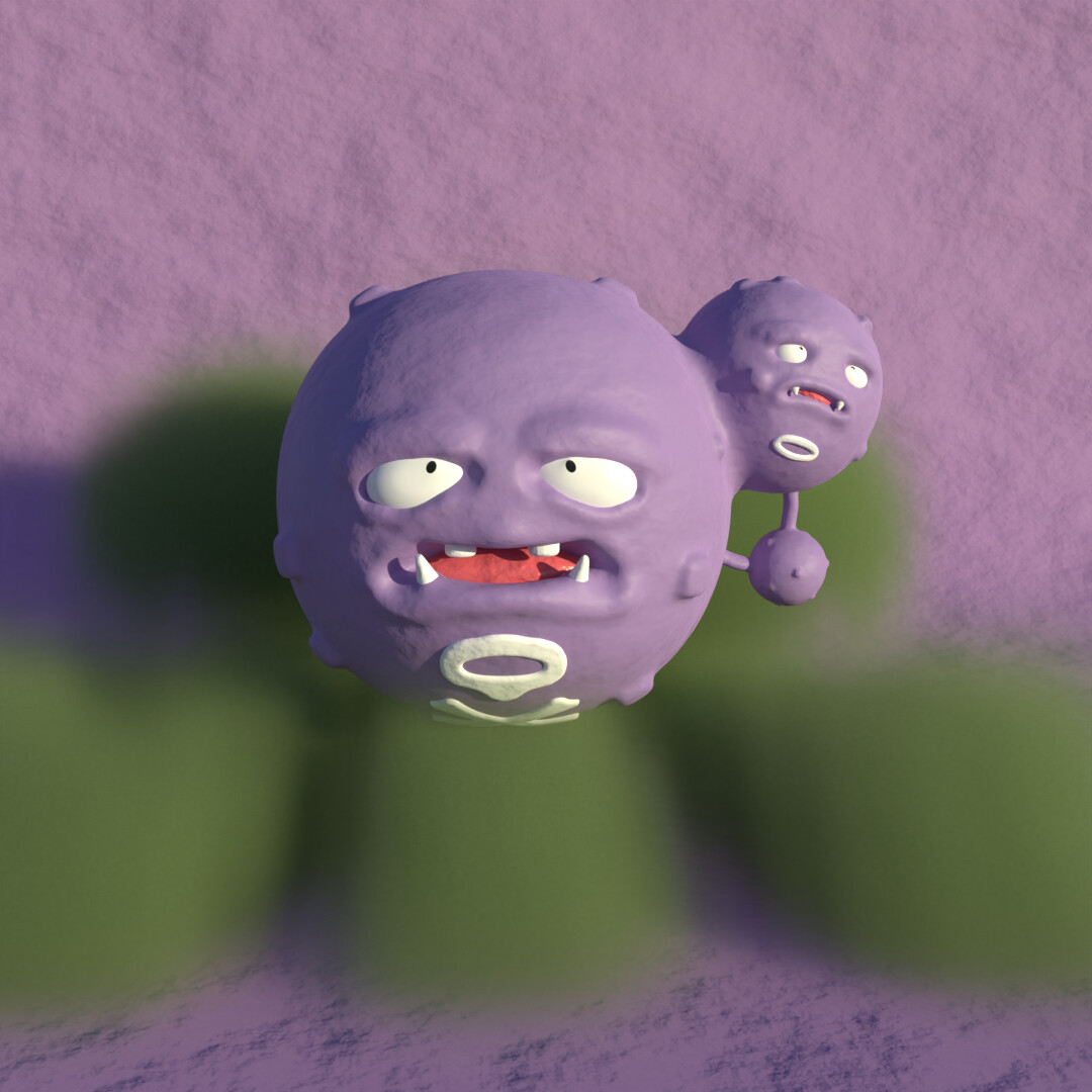 ArtStation - #110 Weezing