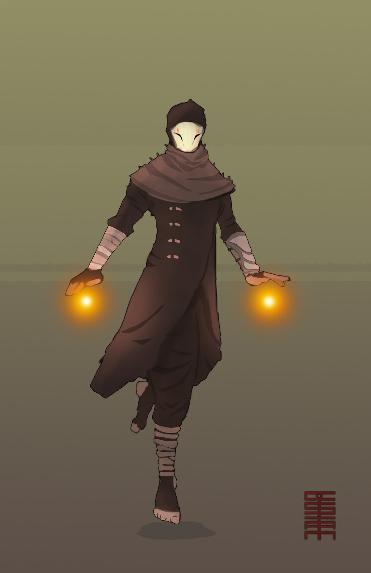 ArtStation - #2.ex02ren- Adamaic Fire Jinn