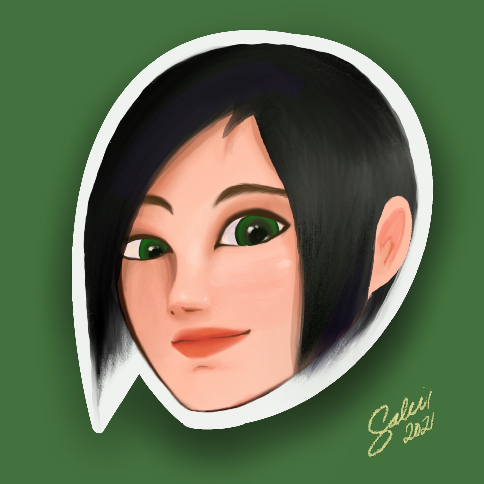 ArtStation - Cutie Smiling Viper (Valorant)