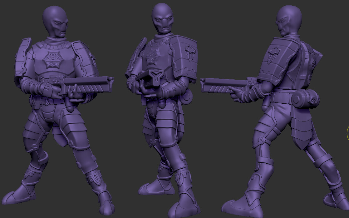 ArtStation - Alien 3D Printing