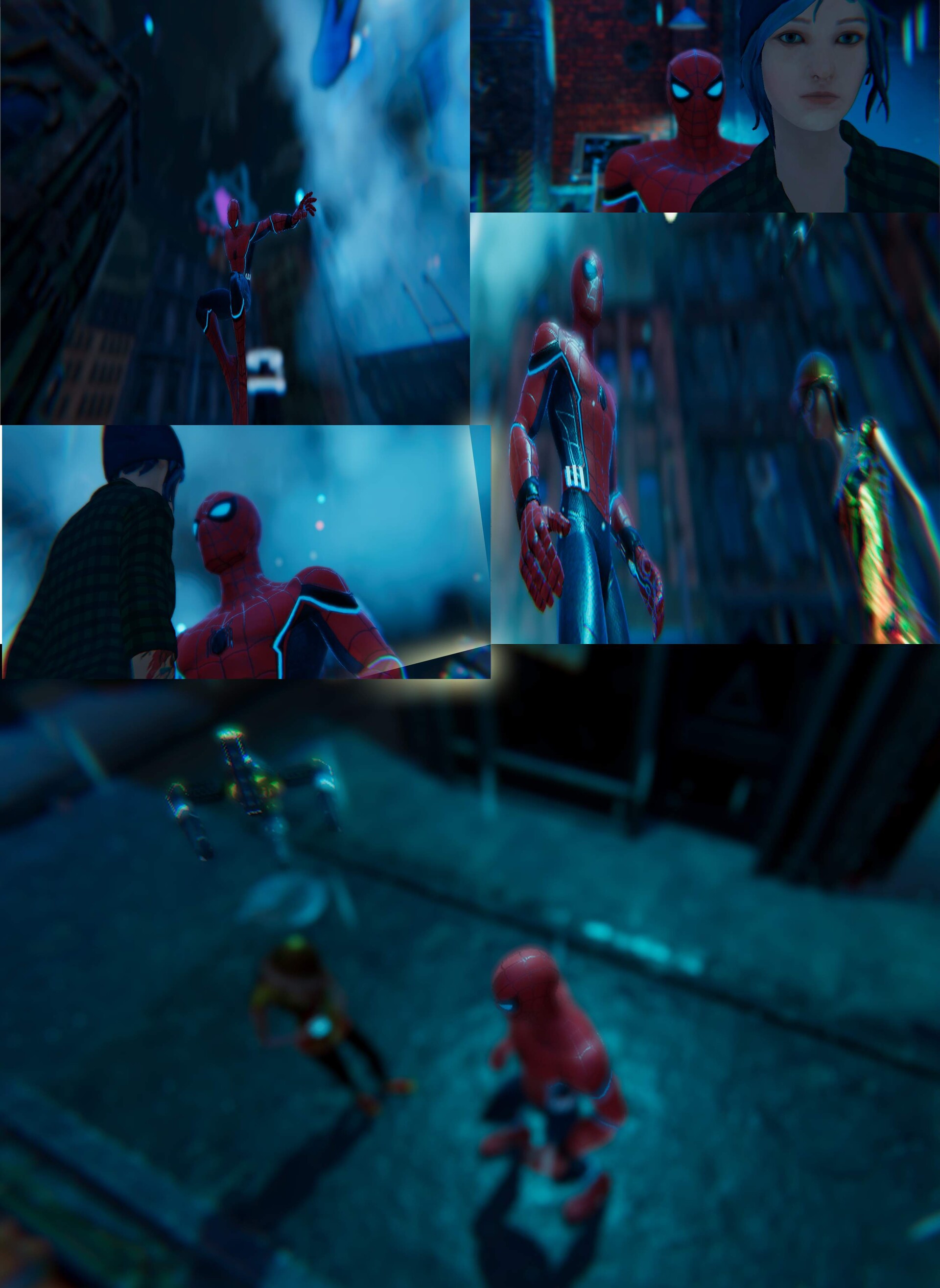 ArtStation - Spiderman comp