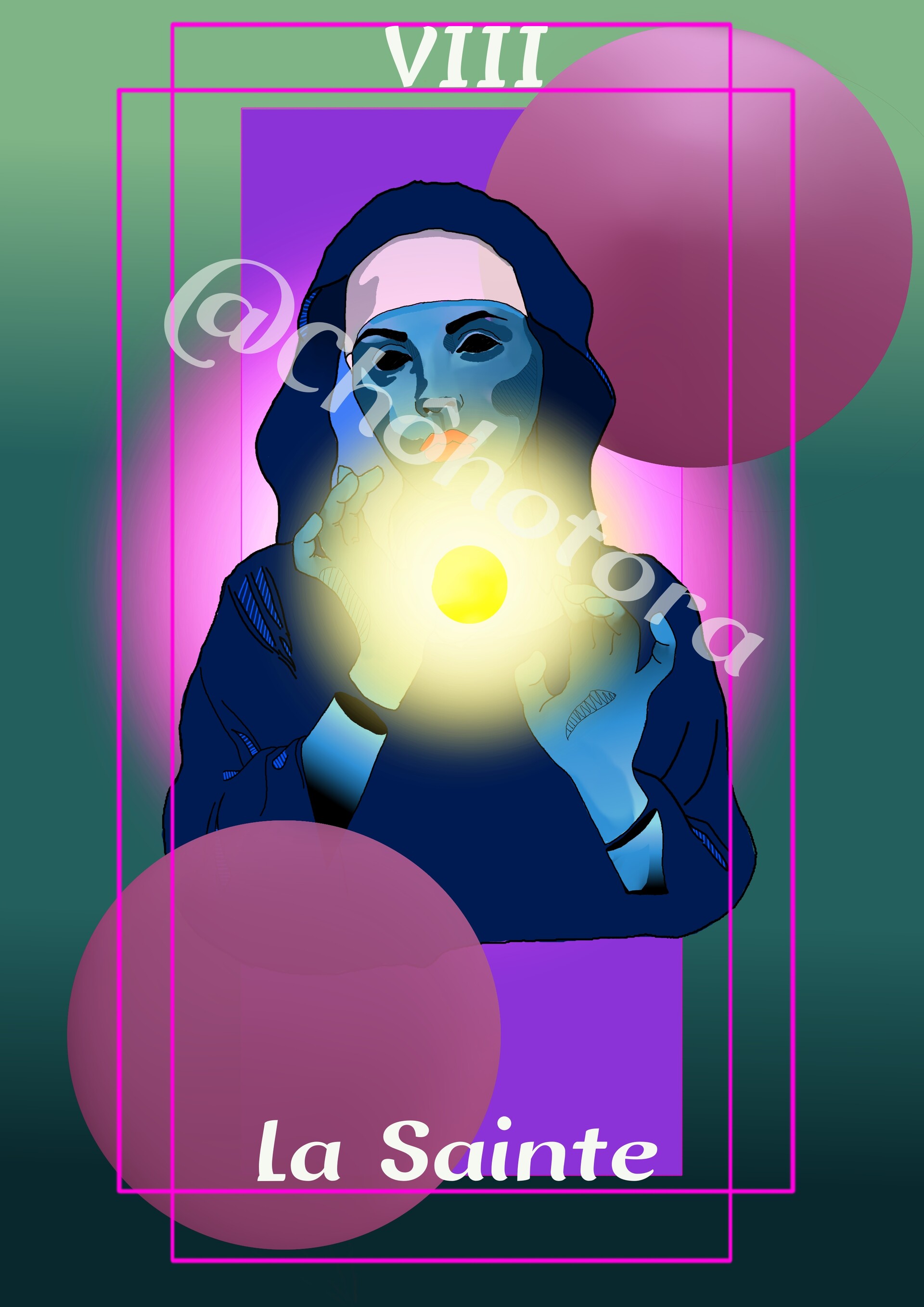 ArtStation - The saint card