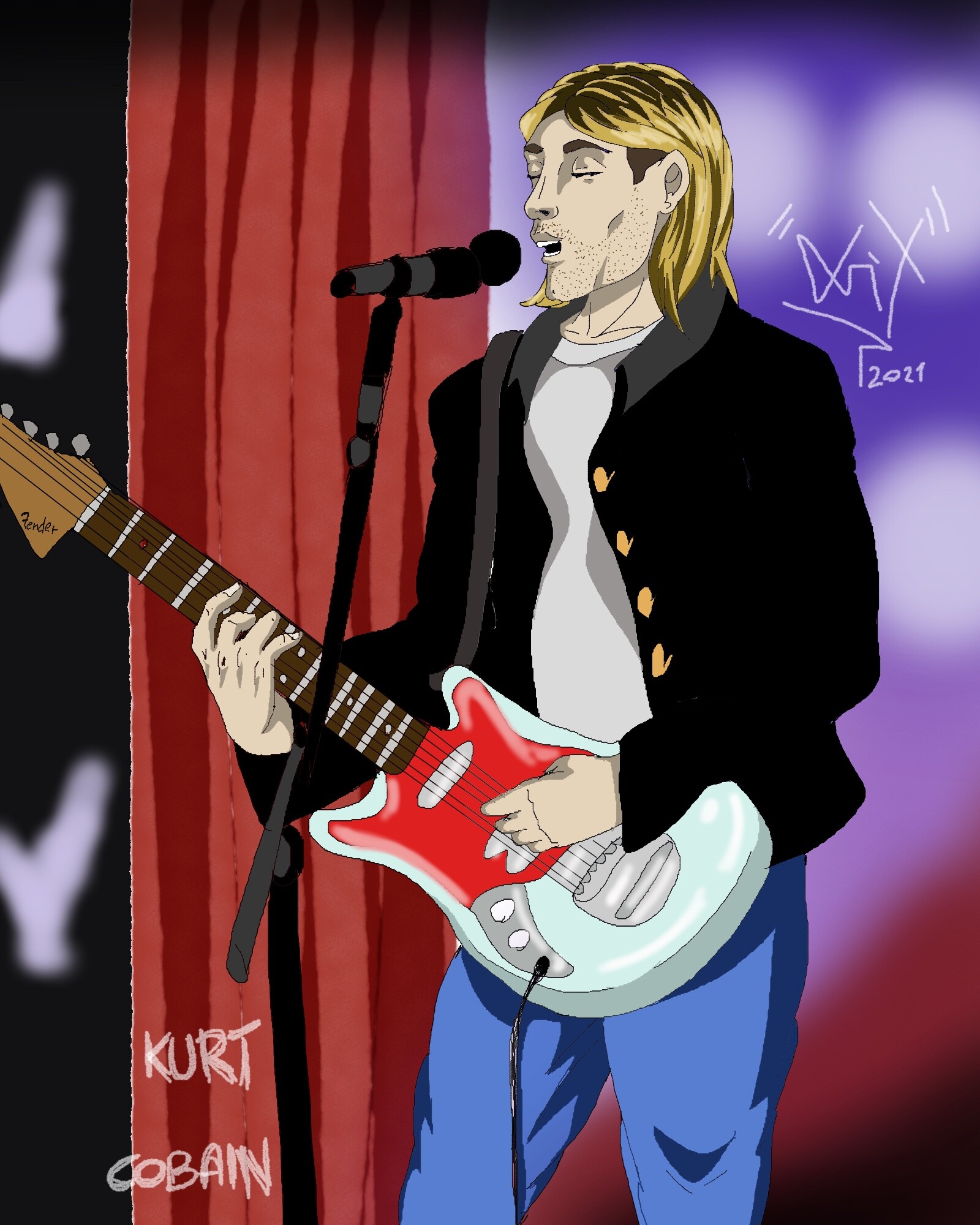 Kurt Cobain Fan Art