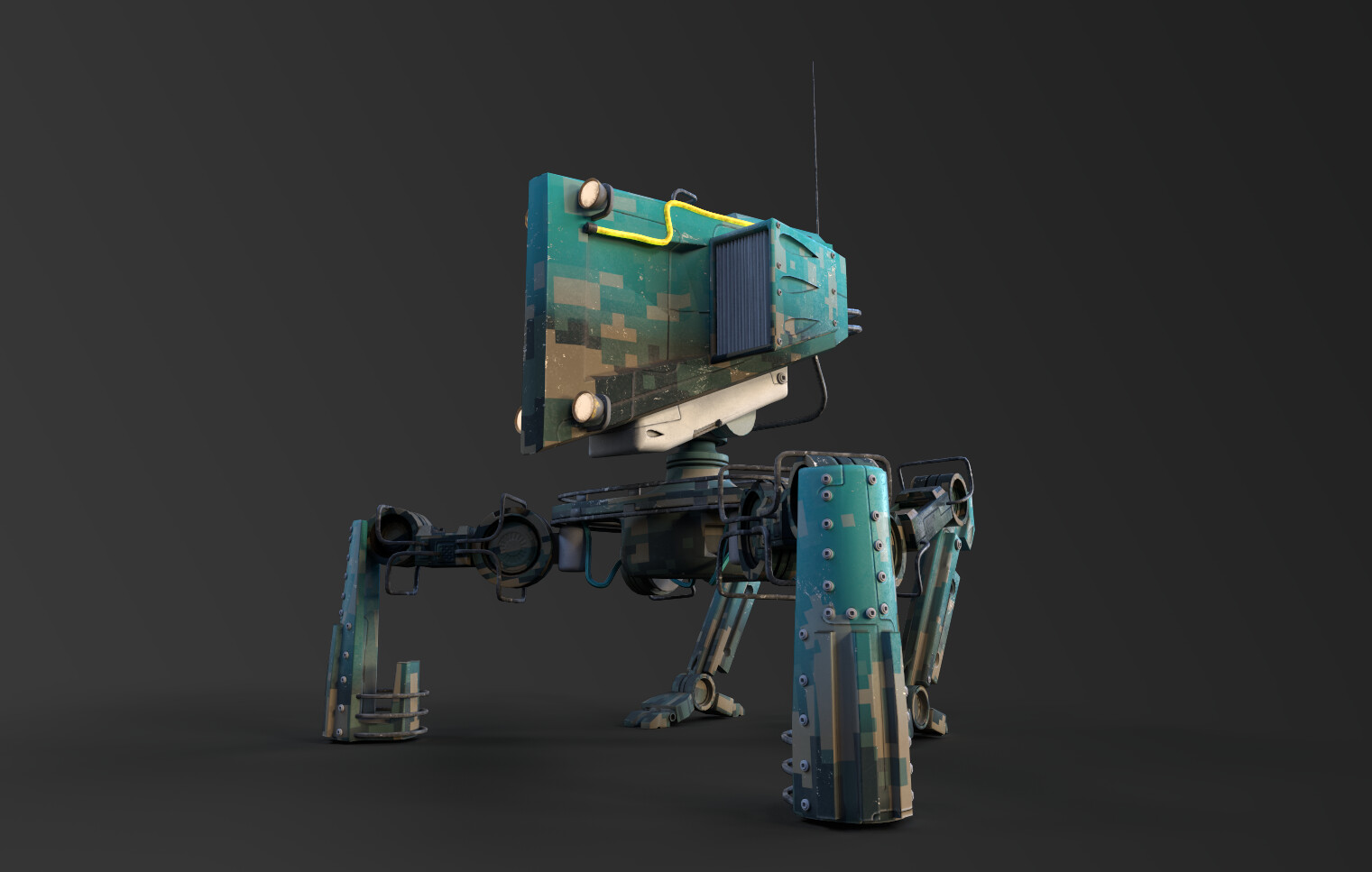 ArtStation - Scout Mech