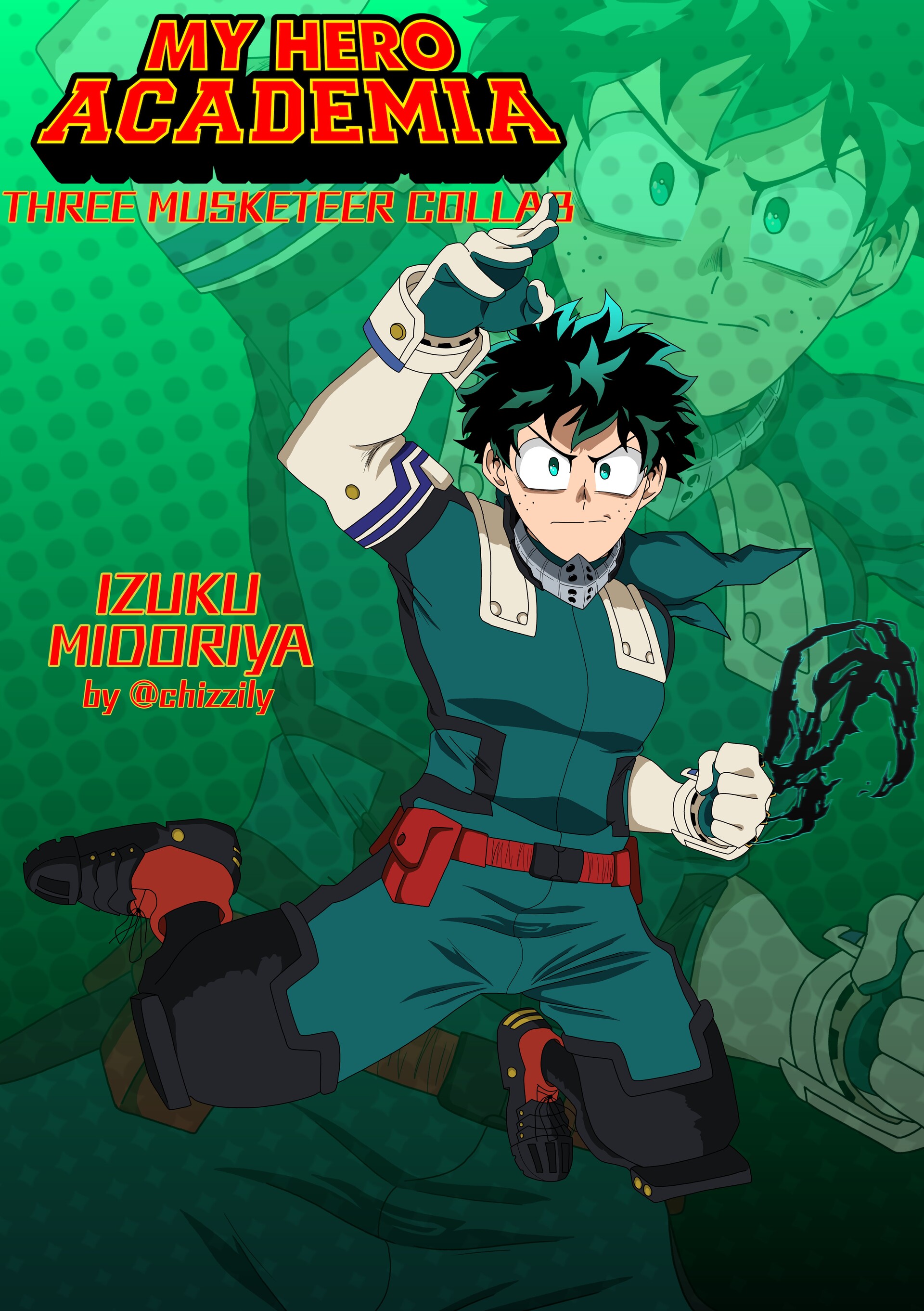 ArtStation - Izuku 'Deku' Midoriya Collab Render