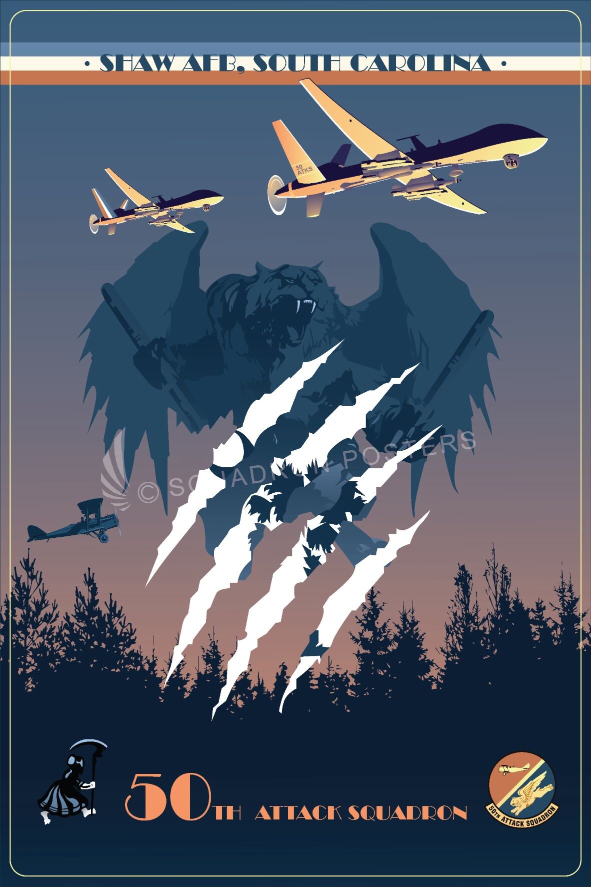 ArtStation - 50th AS Shaw AFB
