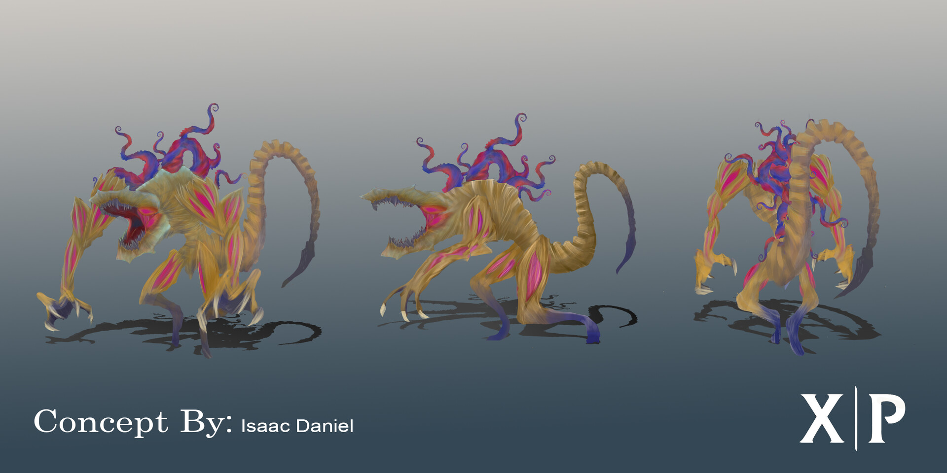 ArtStation - Spacial Monster Concept