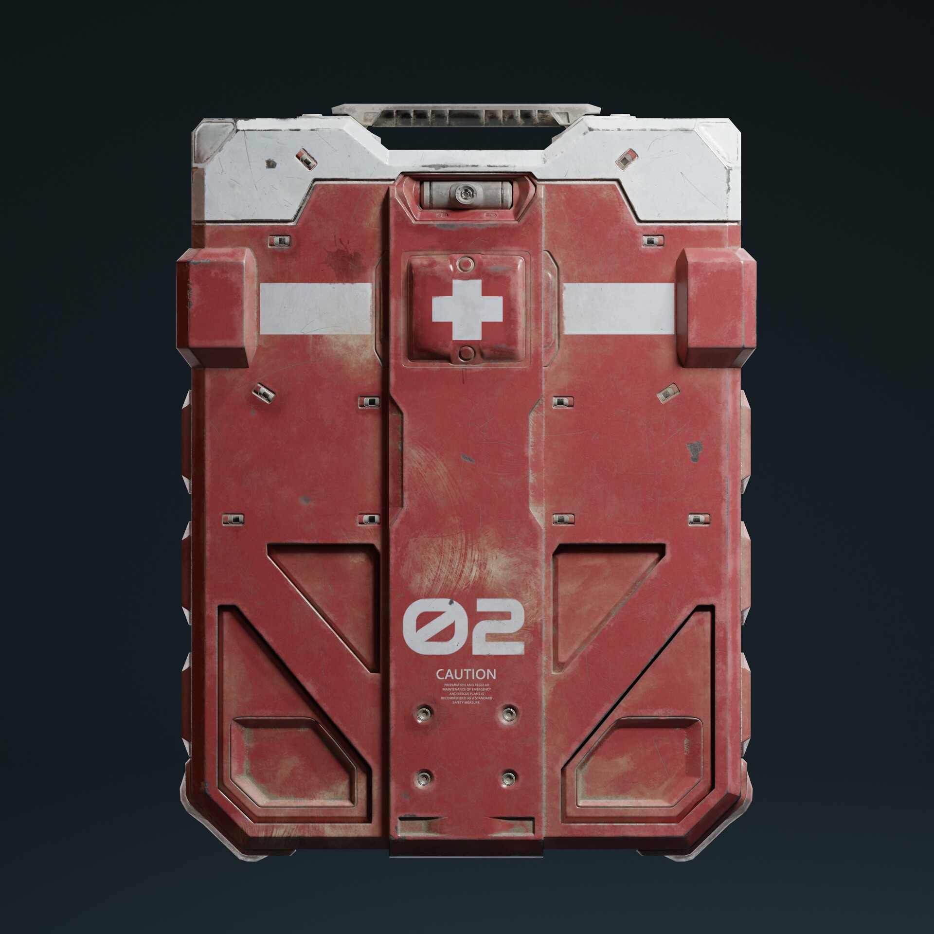 ArtStation - Medkit 02 (Ben Mauro concept)