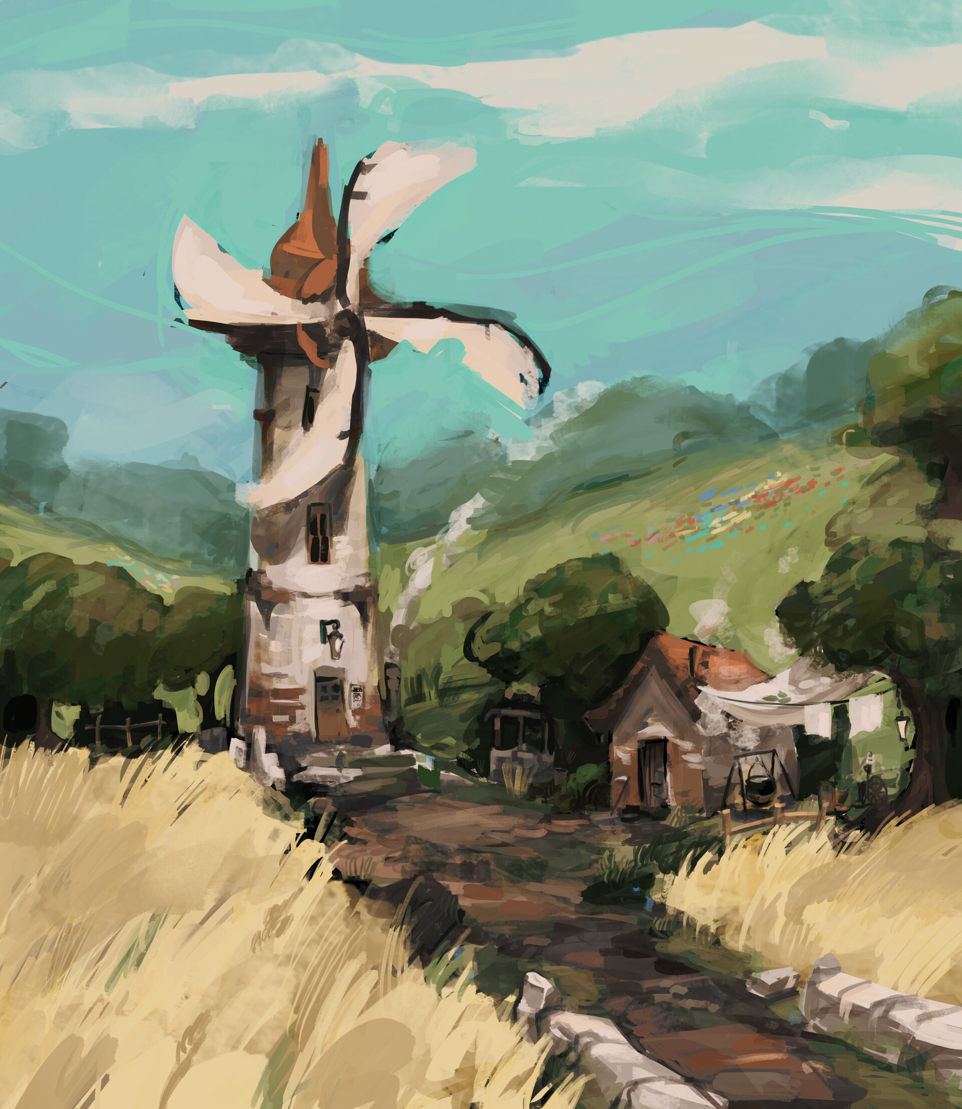 ArtStation - Windmill