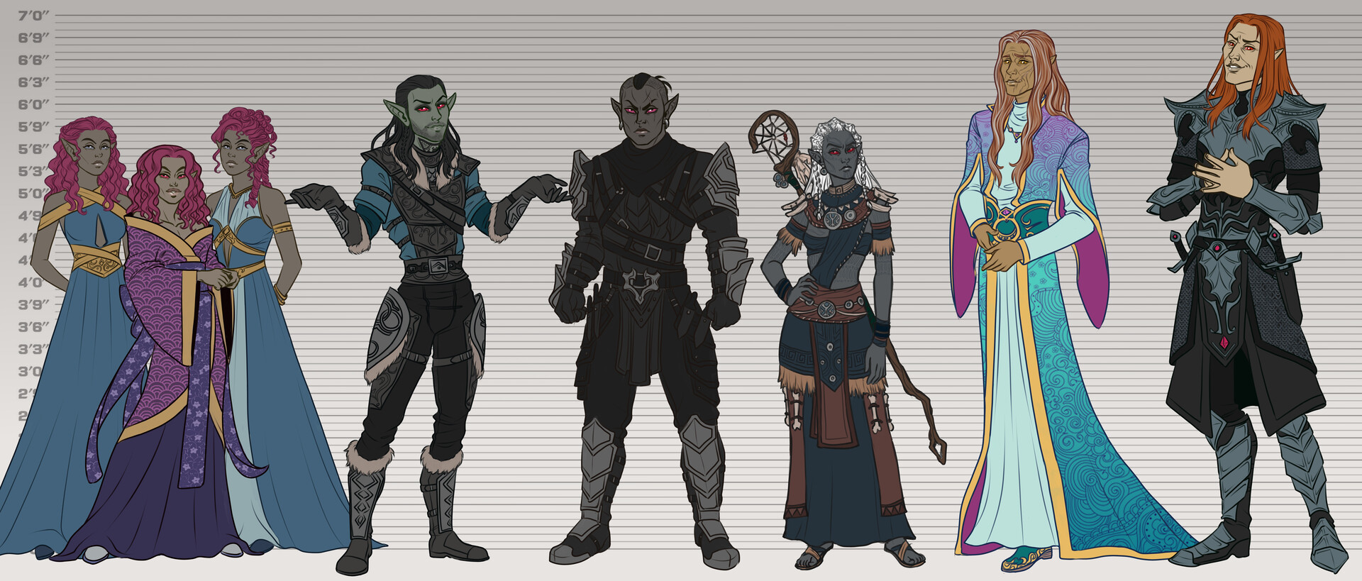 ArtStation - Soulbound Character Art