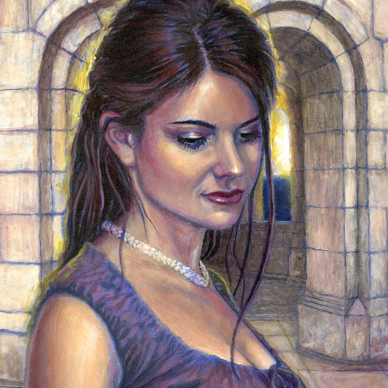 Brian C Hailes - The Maiden and the Dire Wolf