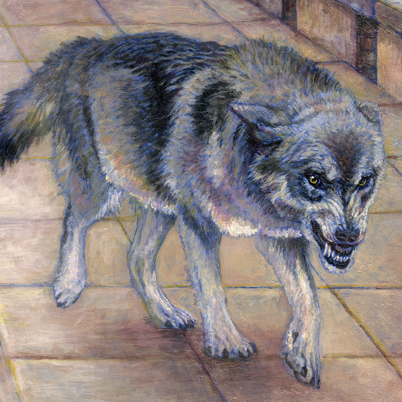 Brian C Hailes - The Maiden and the Dire Wolf