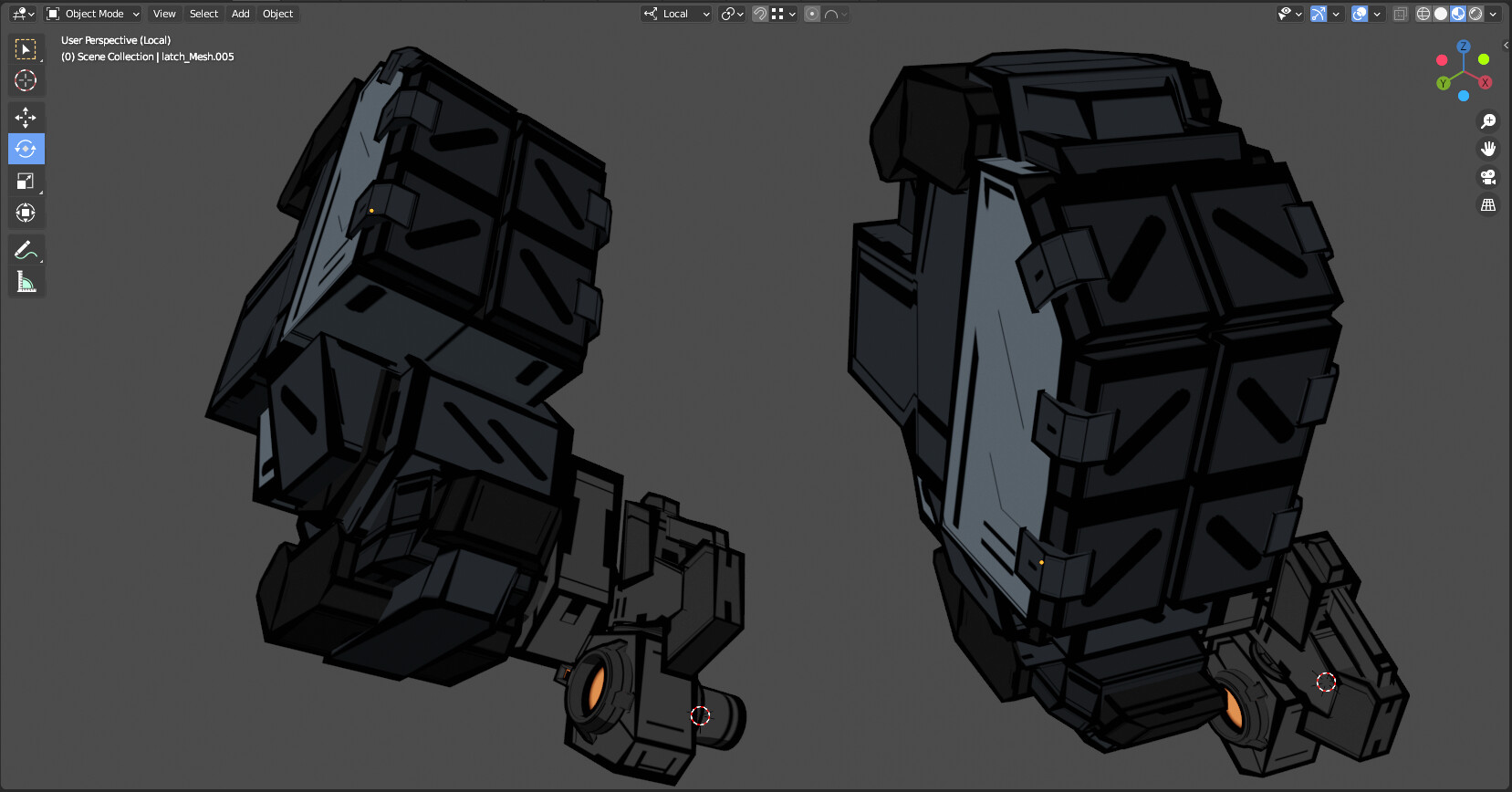 RoyalSkies - Shoulder Weapon 2 (Missile Launcher)