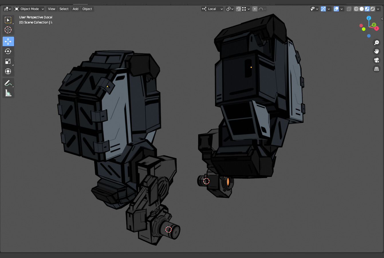 RoyalSkies - Shoulder Weapon 2 (Missile Launcher)