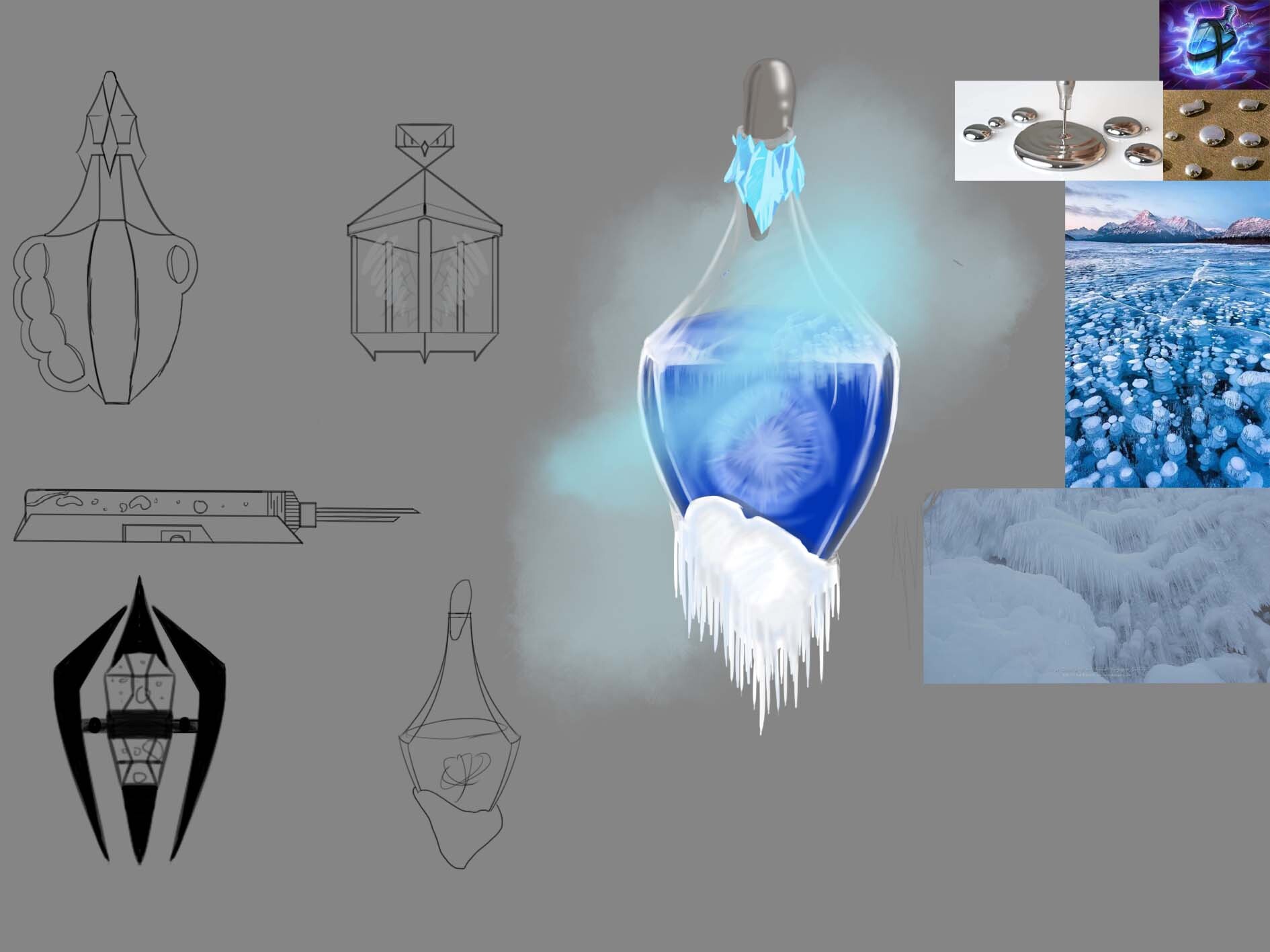 ArtStation - Prop Design | Frost Potion
