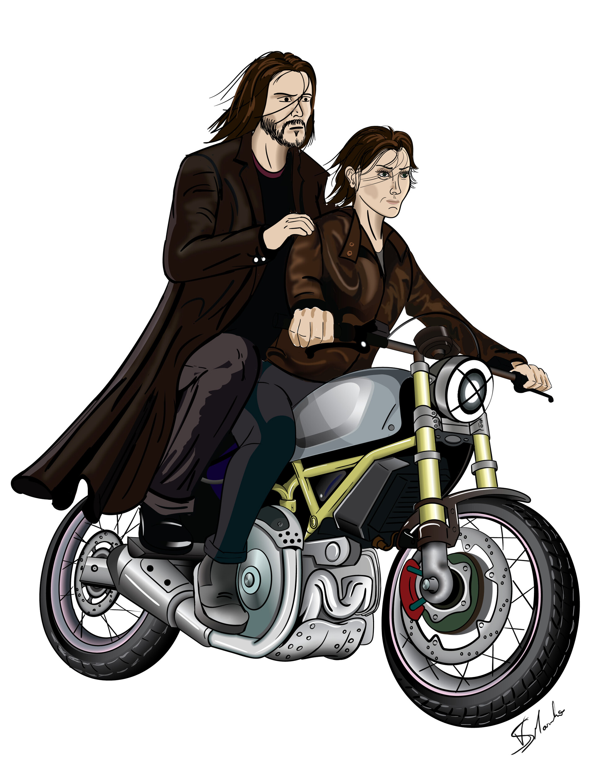 ArtStation - Neo e Trinity