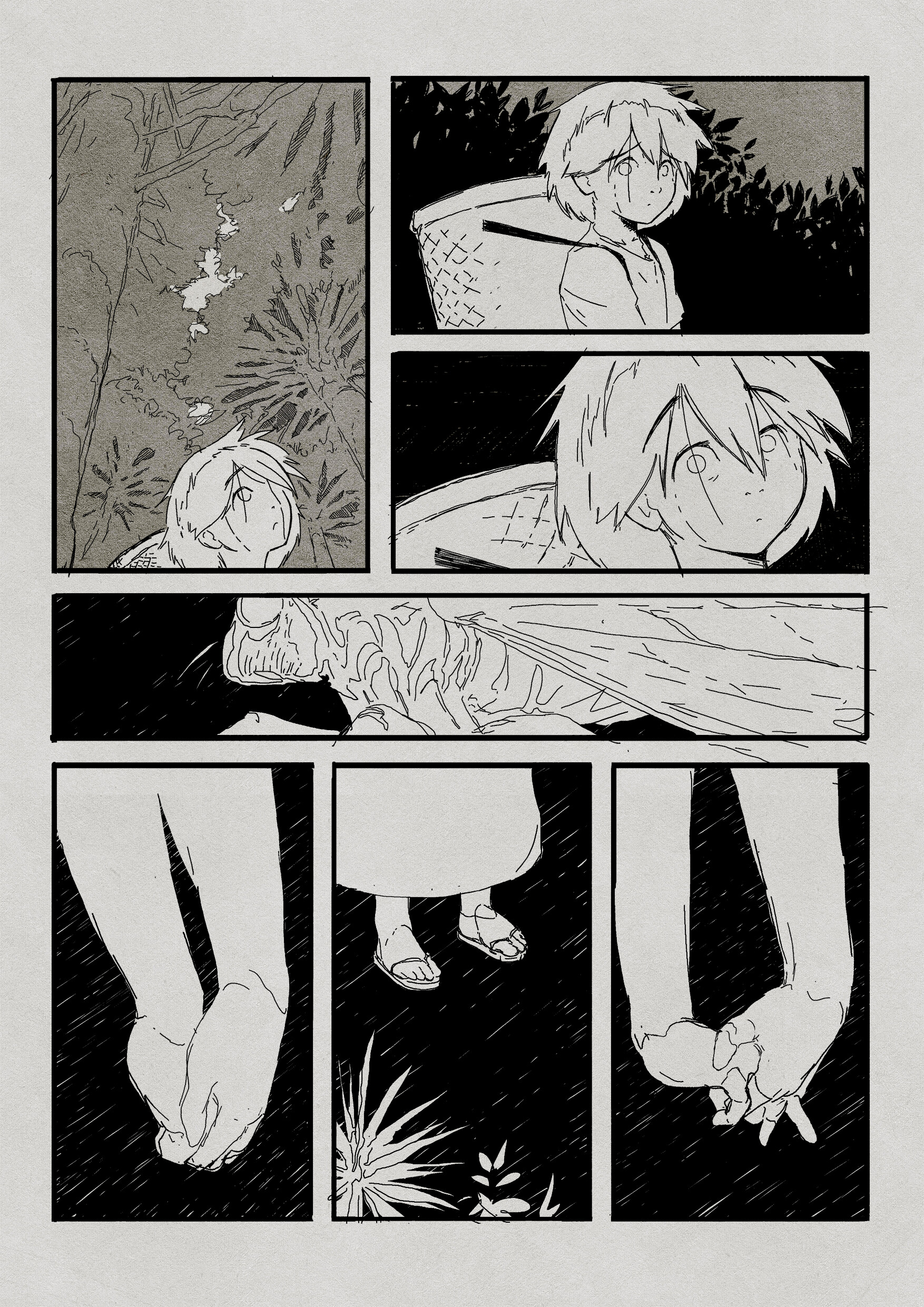 J.G.Gross - Graphic Novel Pages