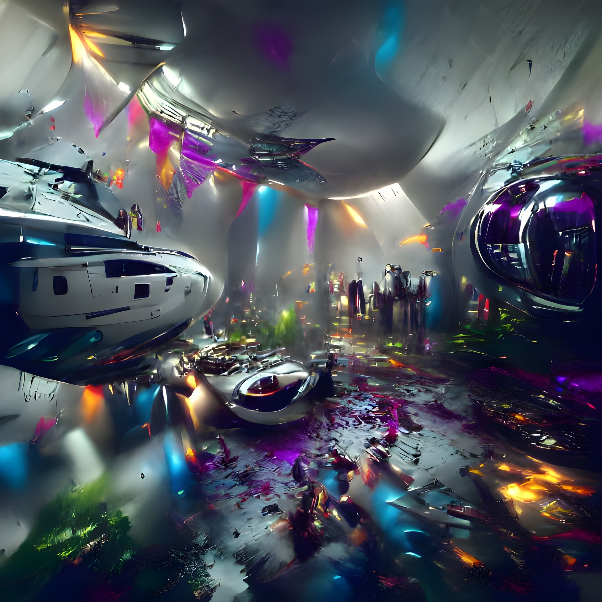 spaceship party