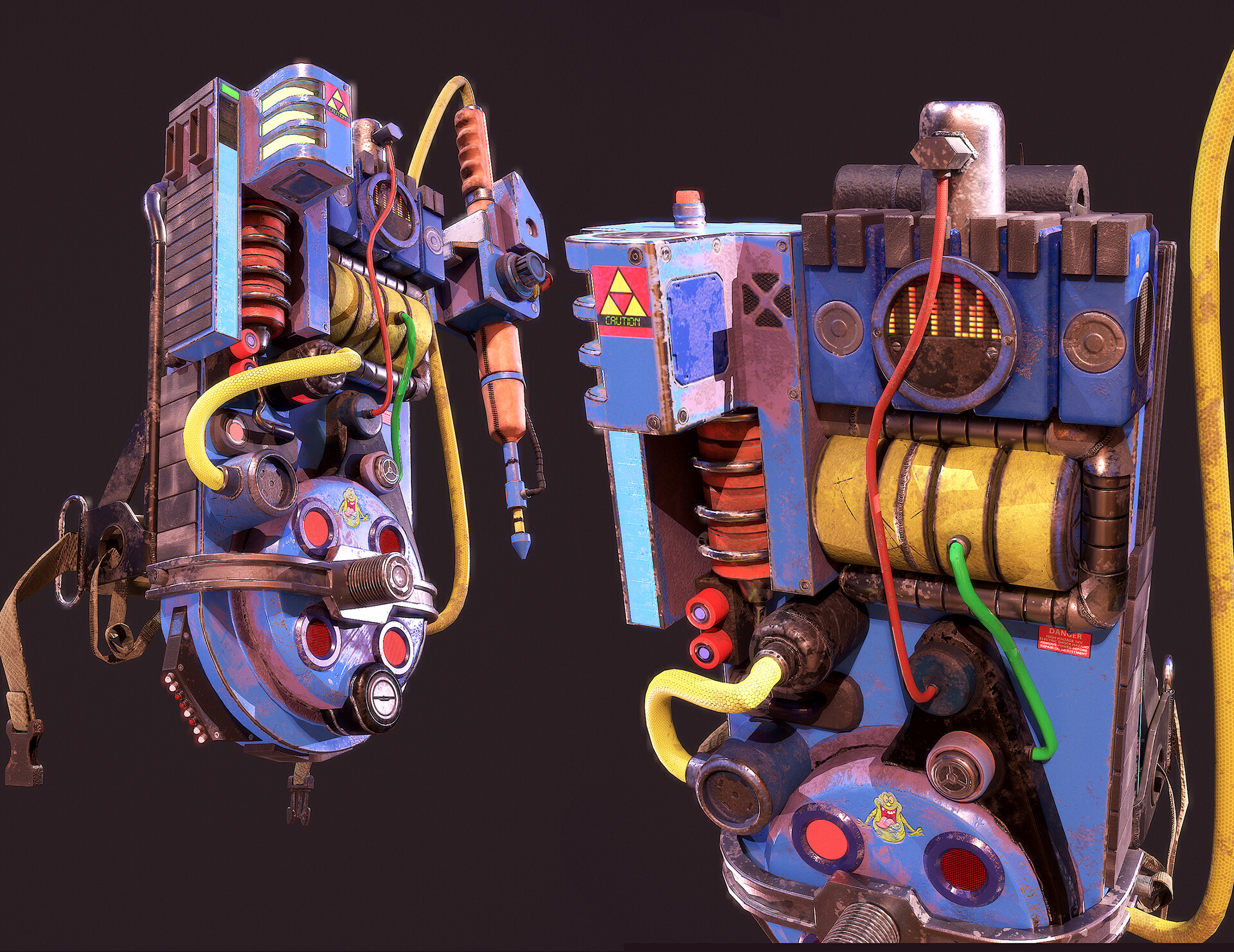 The Real Ghostbusters Proton Pack