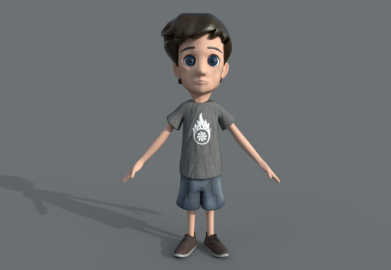 ArtStation - Boy Charecter