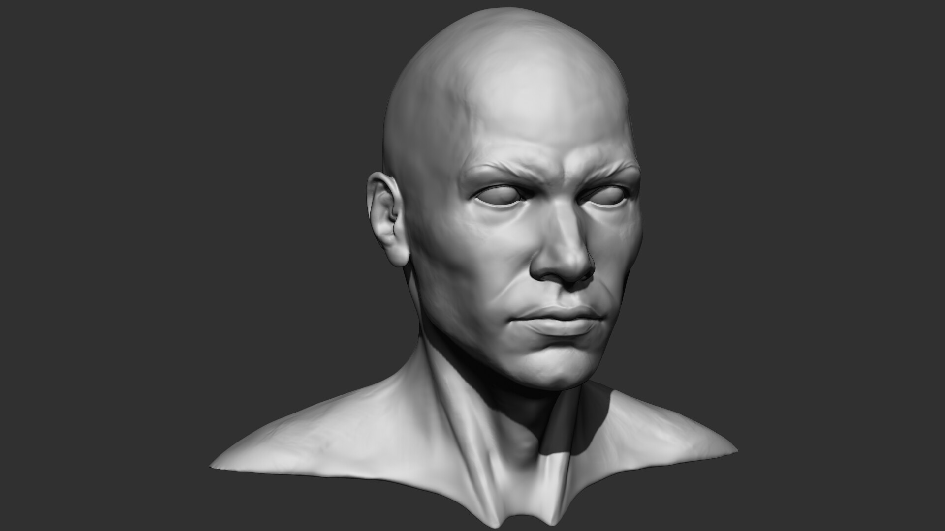 ArtStation - Male Head Study