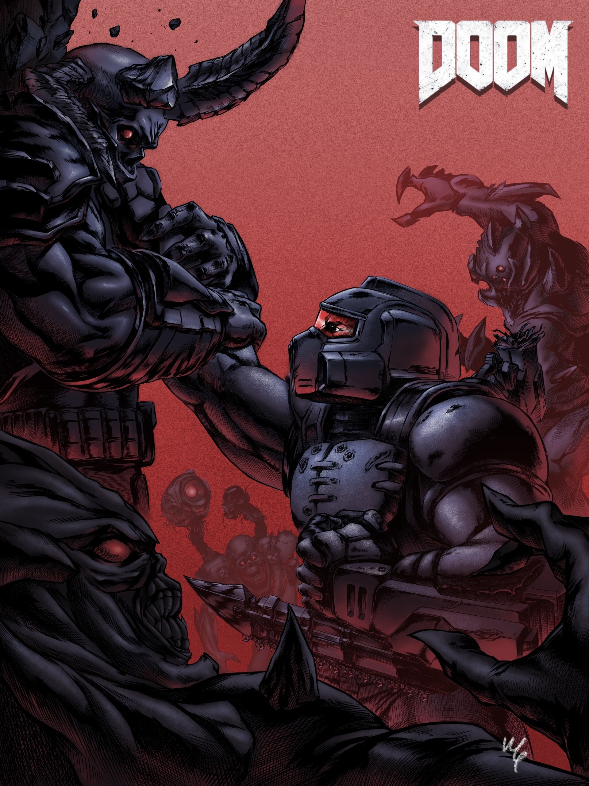 ArtStation - Doomguy