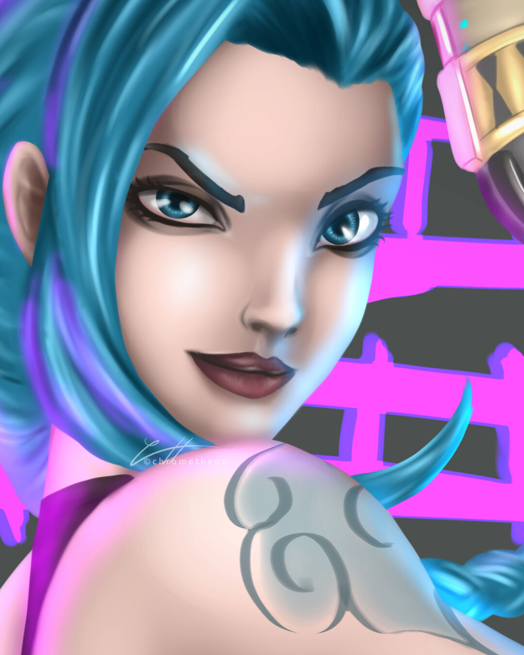 Chrometheon - Jinx - Arcane - League of Legends