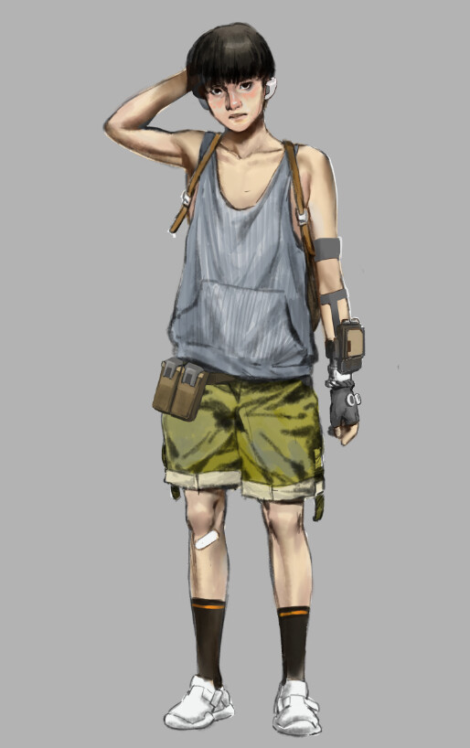 ArtStation - Gray boy