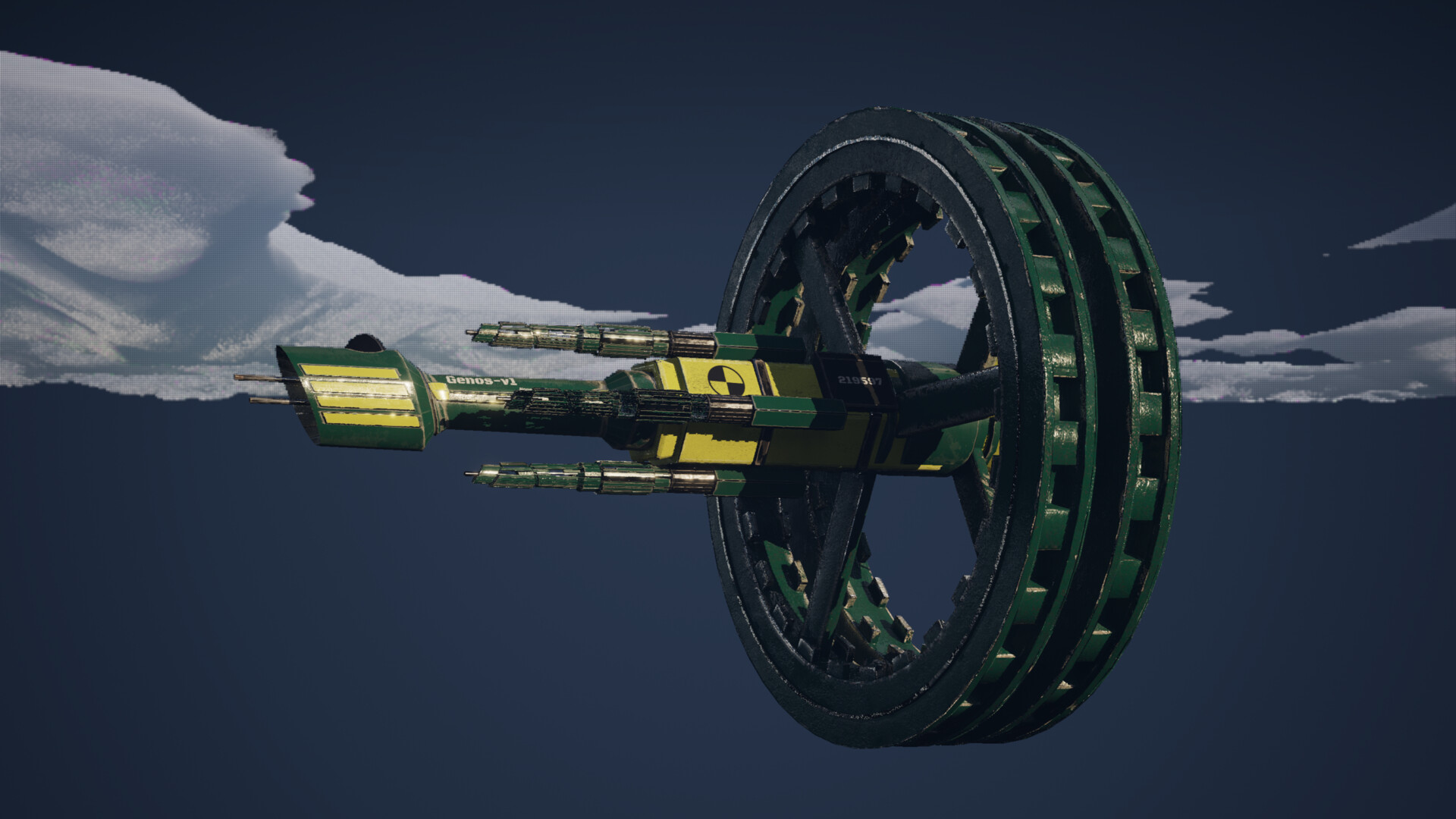 ArtStation - sci-fi ship