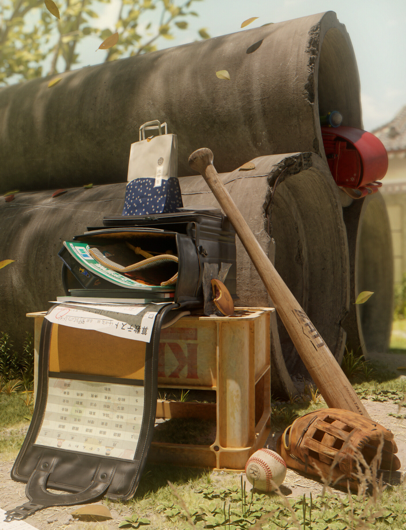 ArtStation - DORAEMON vacant land