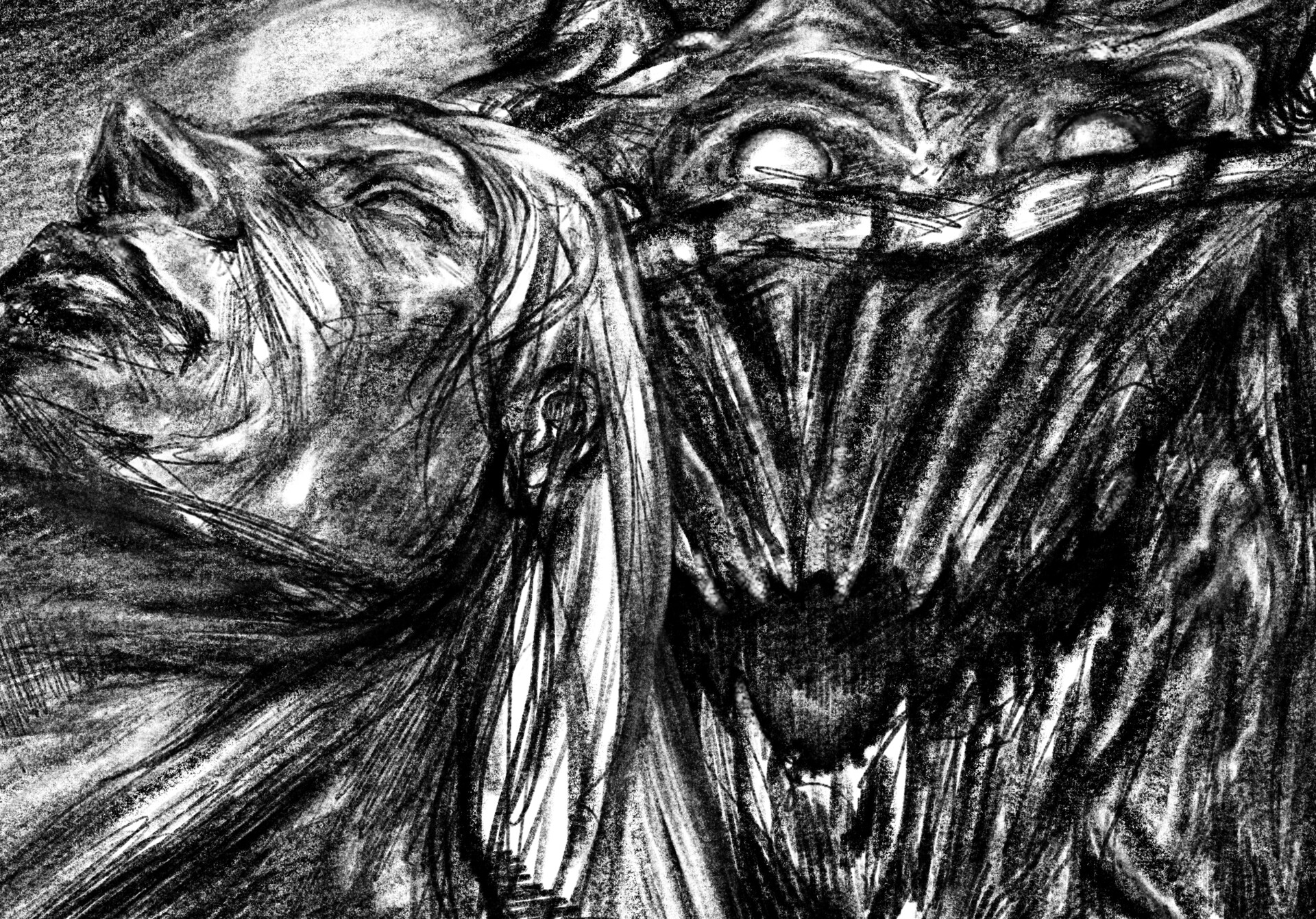 horng - 蓝黑鬼鬼和他的大海怪