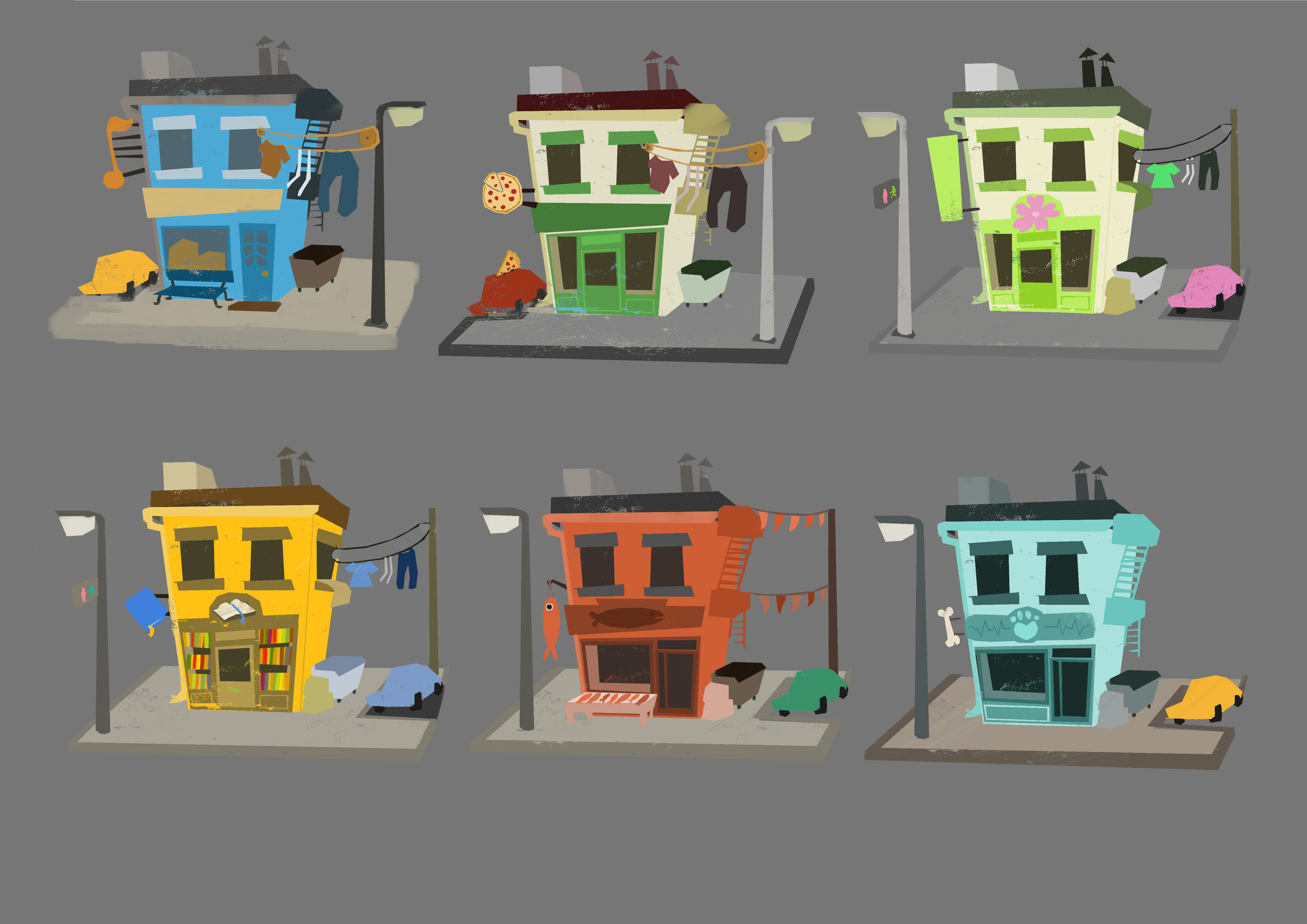 Mathilde Dupuich - Tiny House - illustration project during second year ...