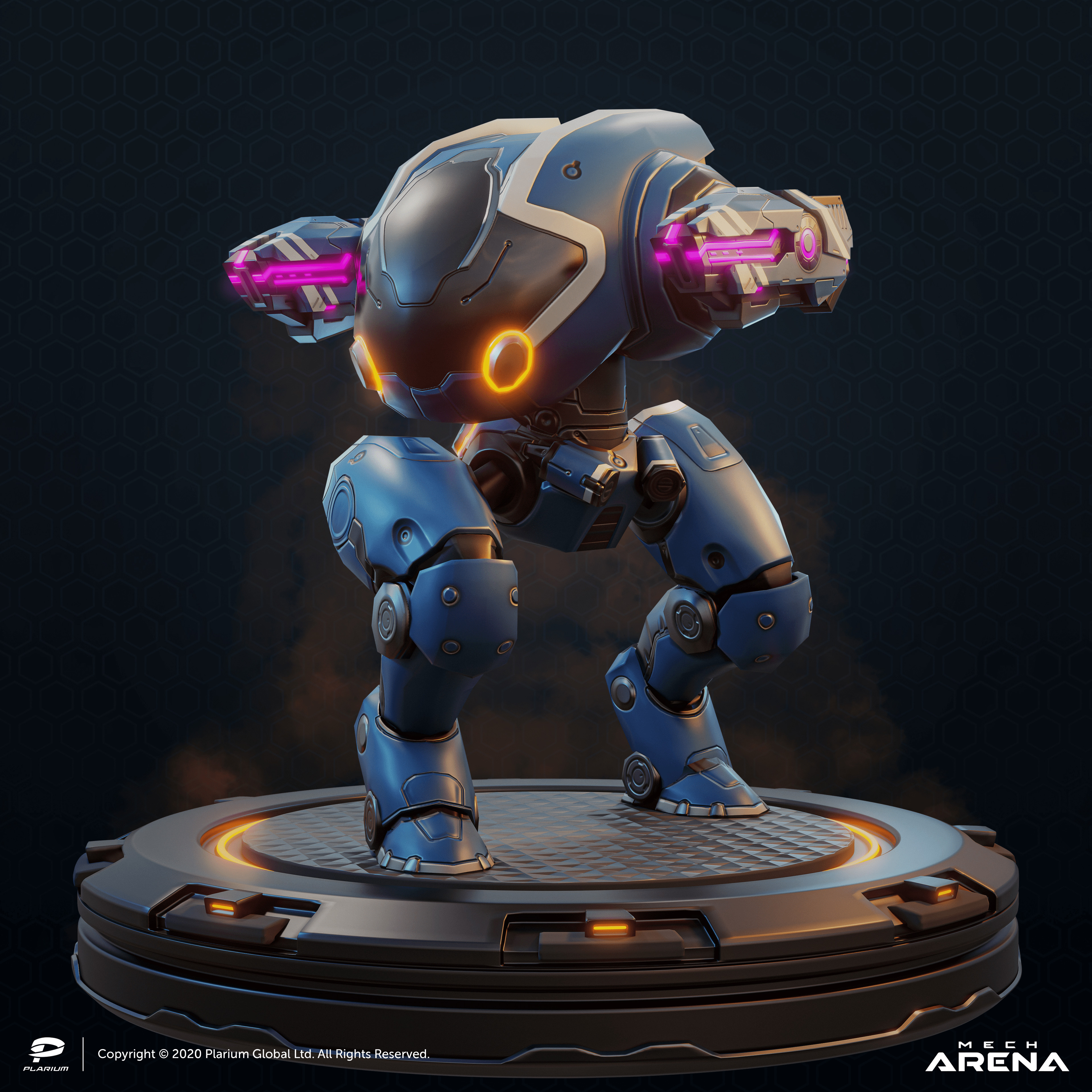 mech arena coloring pages