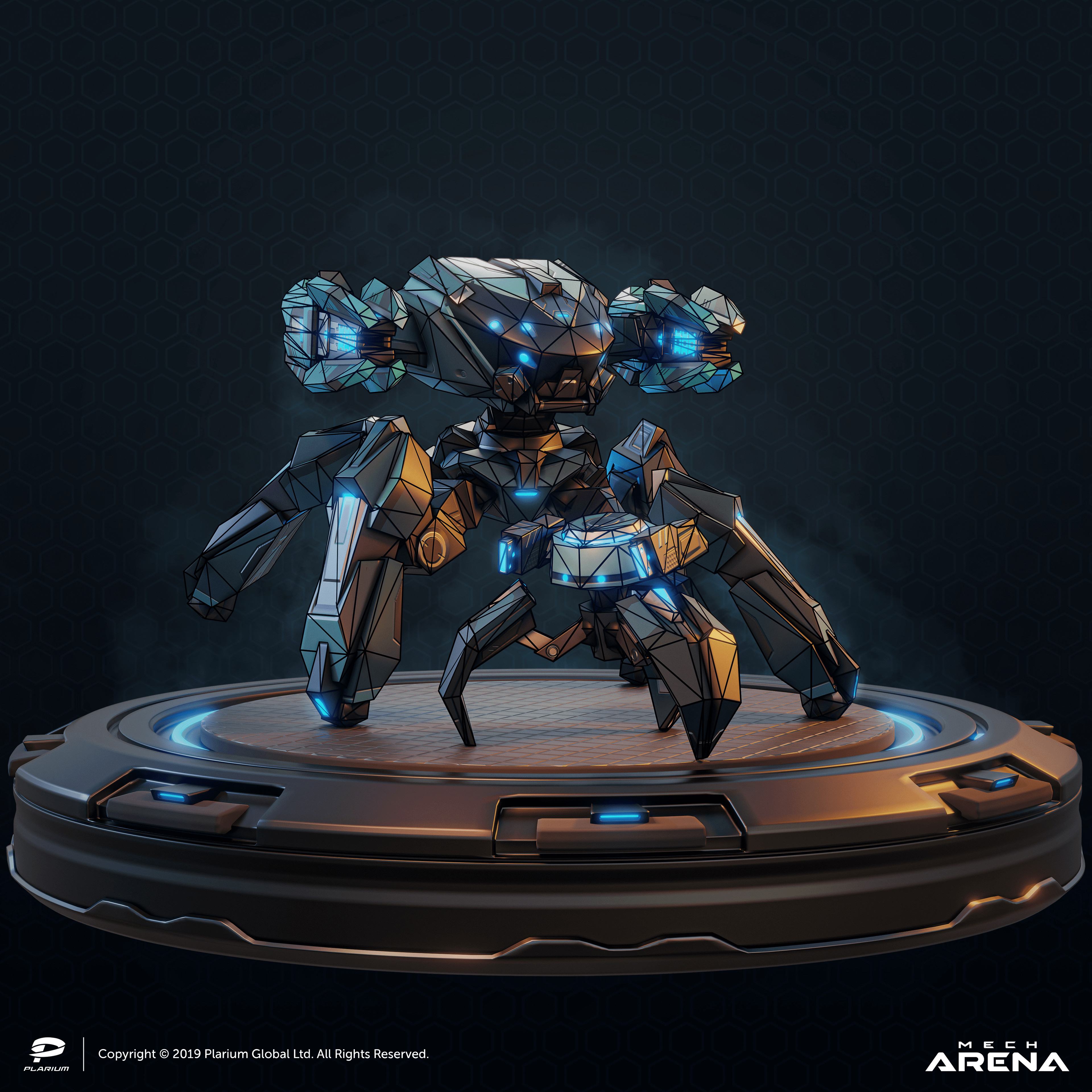 mech arena coloring pages