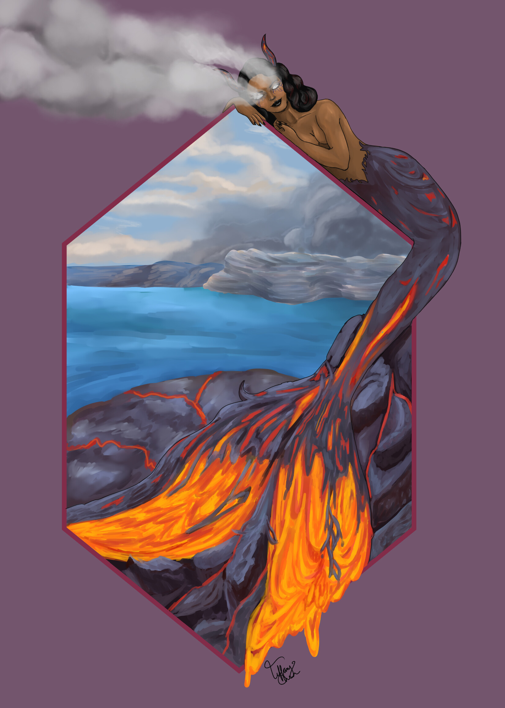 ArtStation - Aegean Sea Mermaid