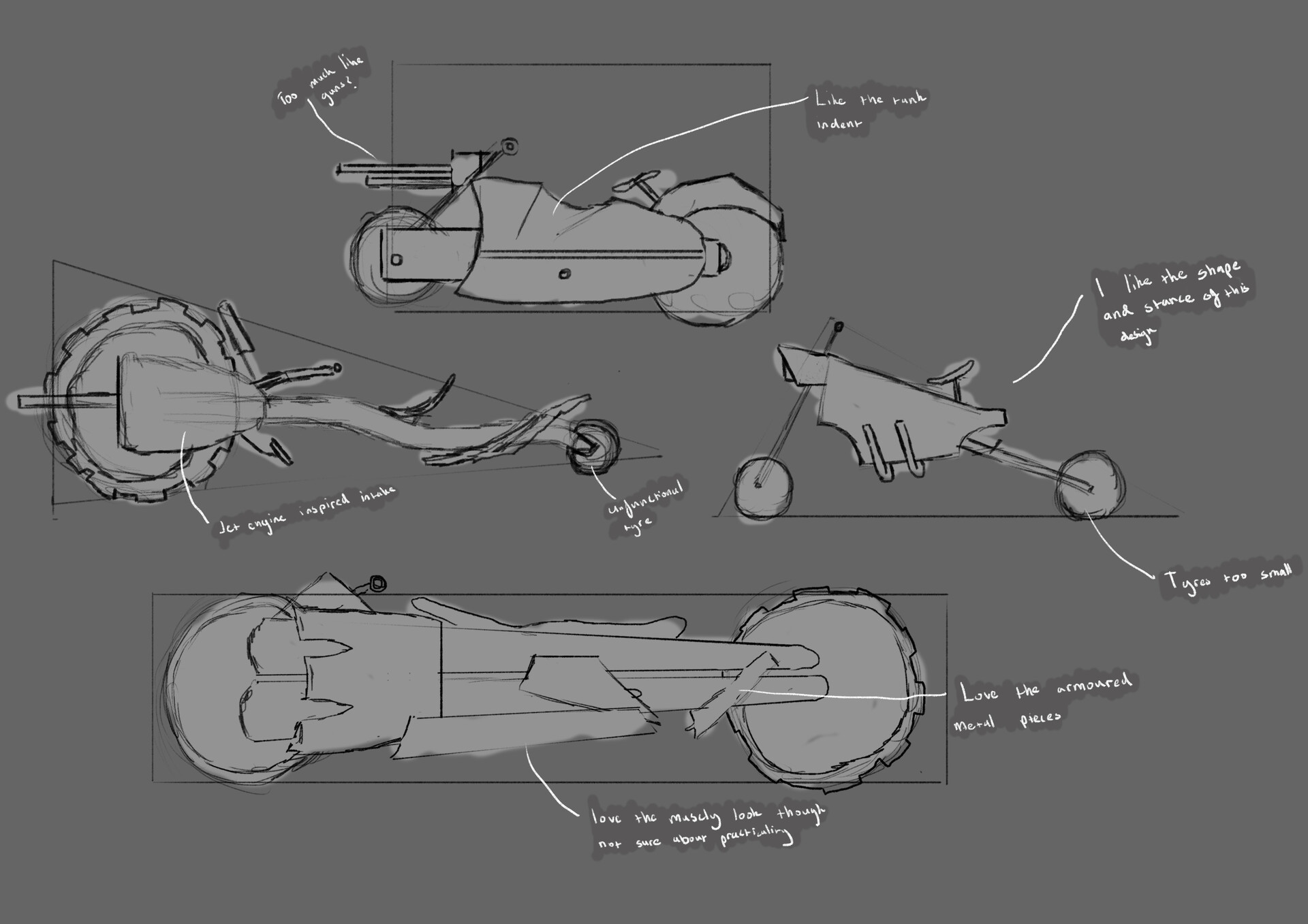 Finn McNeill - Dust Bike - Vehicle Concept
