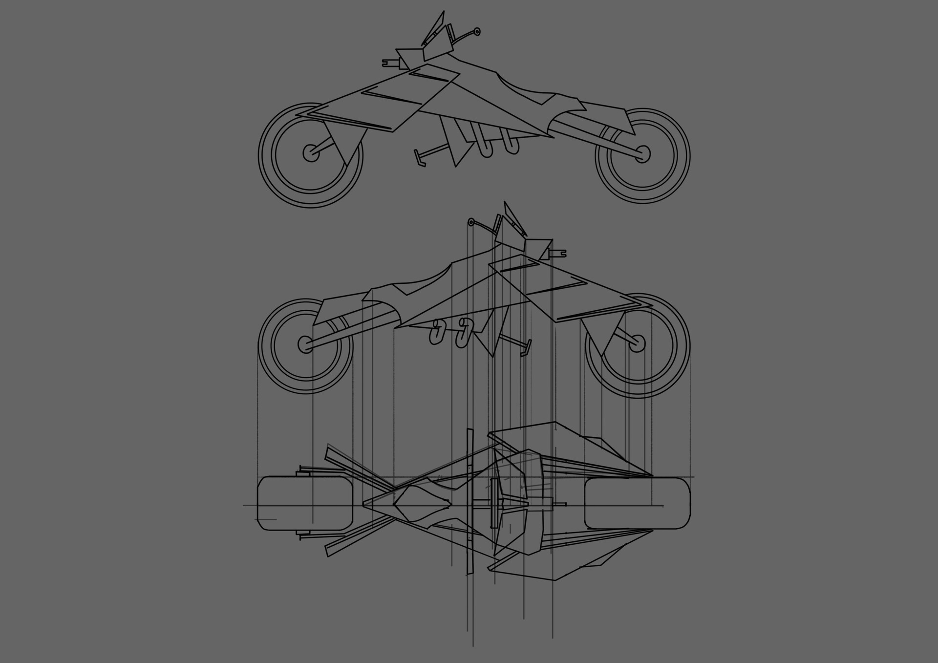 Finn McNeill - Dust Bike - Vehicle Concept