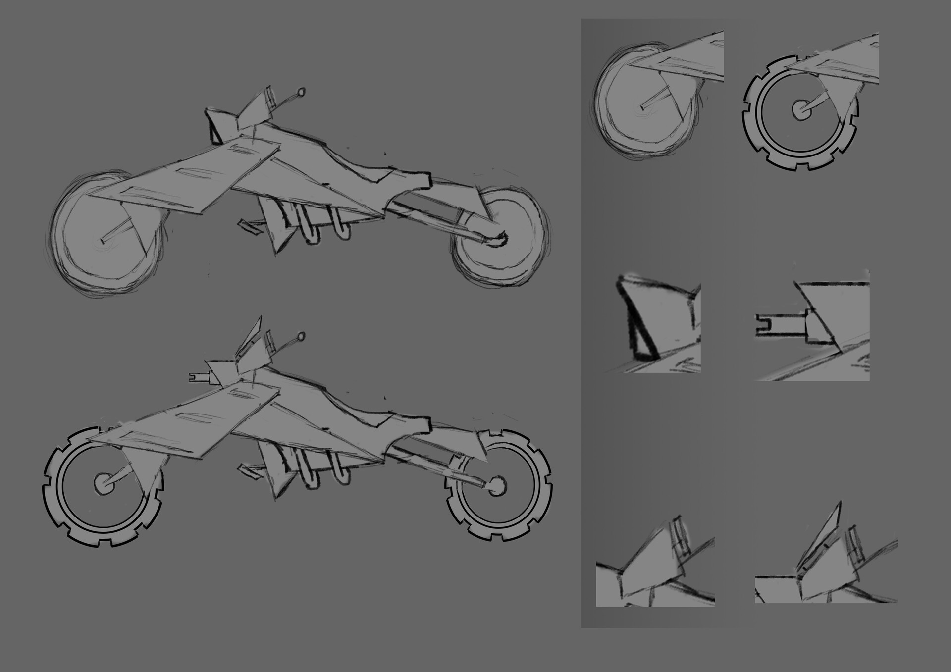 Finn McNeill - Dust Bike - Vehicle Concept