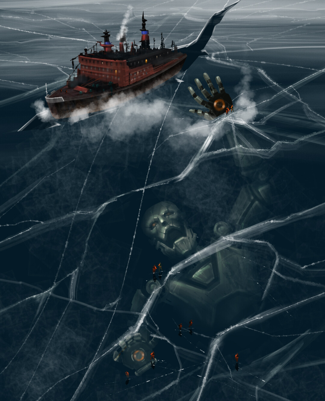 ArtStation - Fallen robot