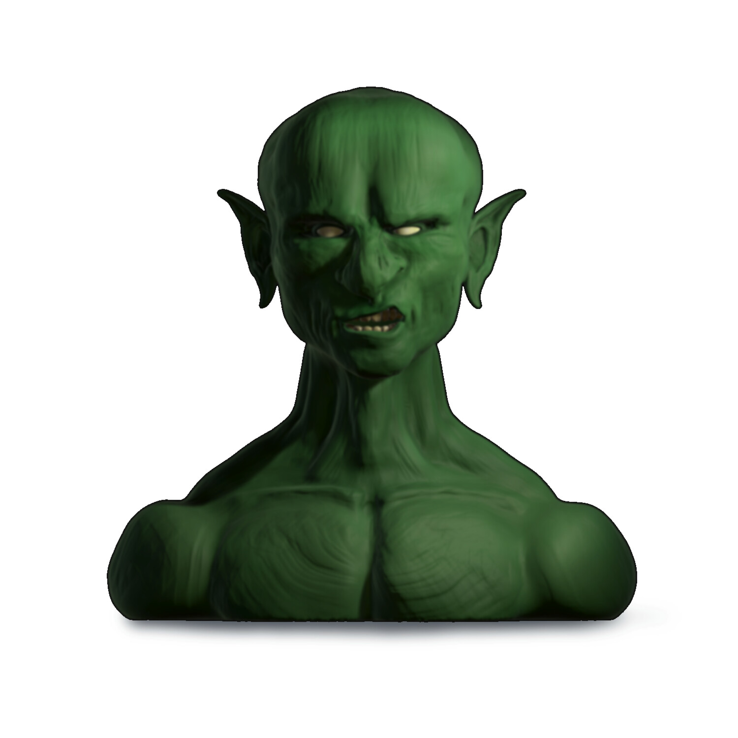 ArtStation - Orc Character Bust