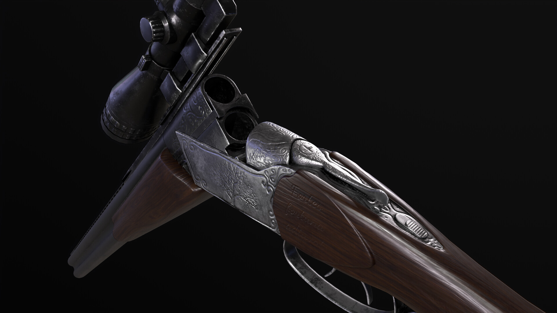 HolloweugoR - Double-barreled shotgun Toz 34
