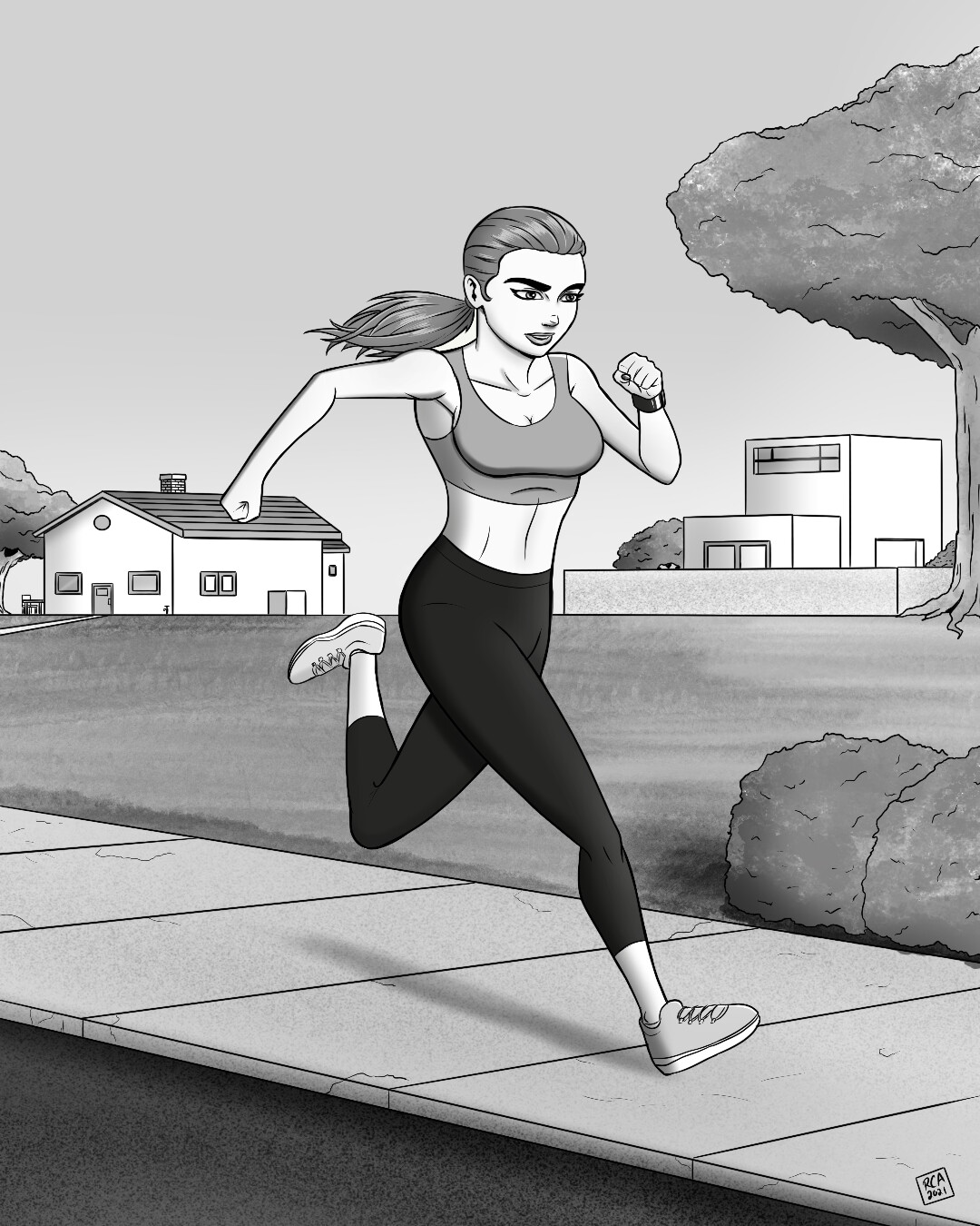 ArtStation - Jogging