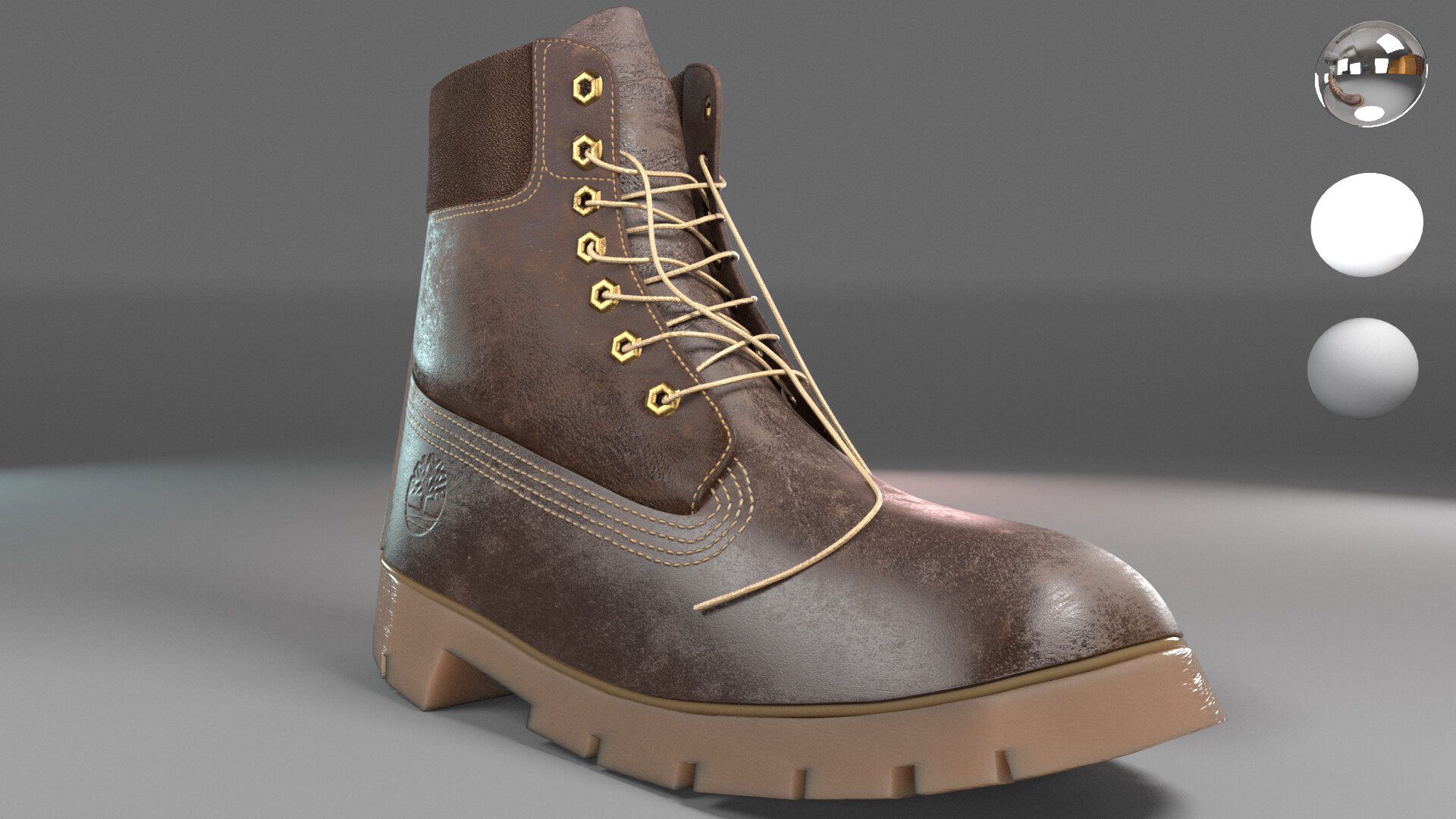 ArtStation - Timberland shoe
